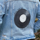 Vinyl Music Inspired Custom Denim Jacket – EmAttemptsArt